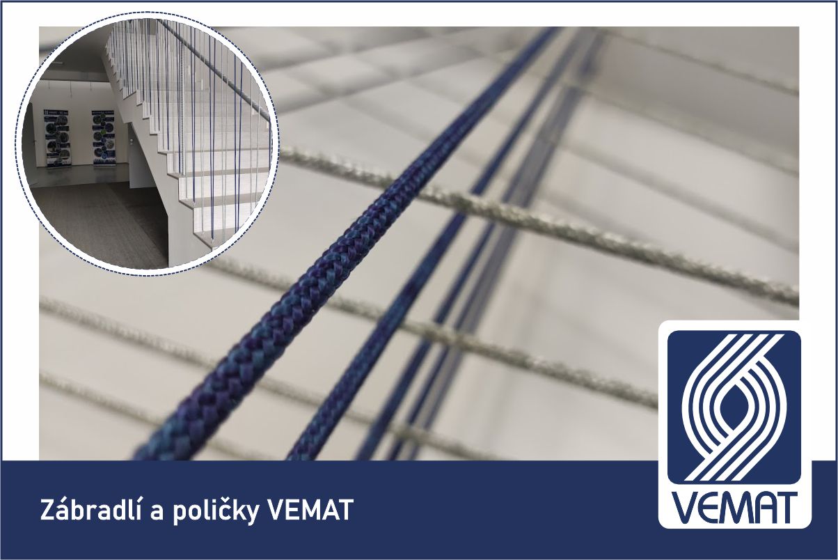 Zábradlí a poličky - VEMAT
