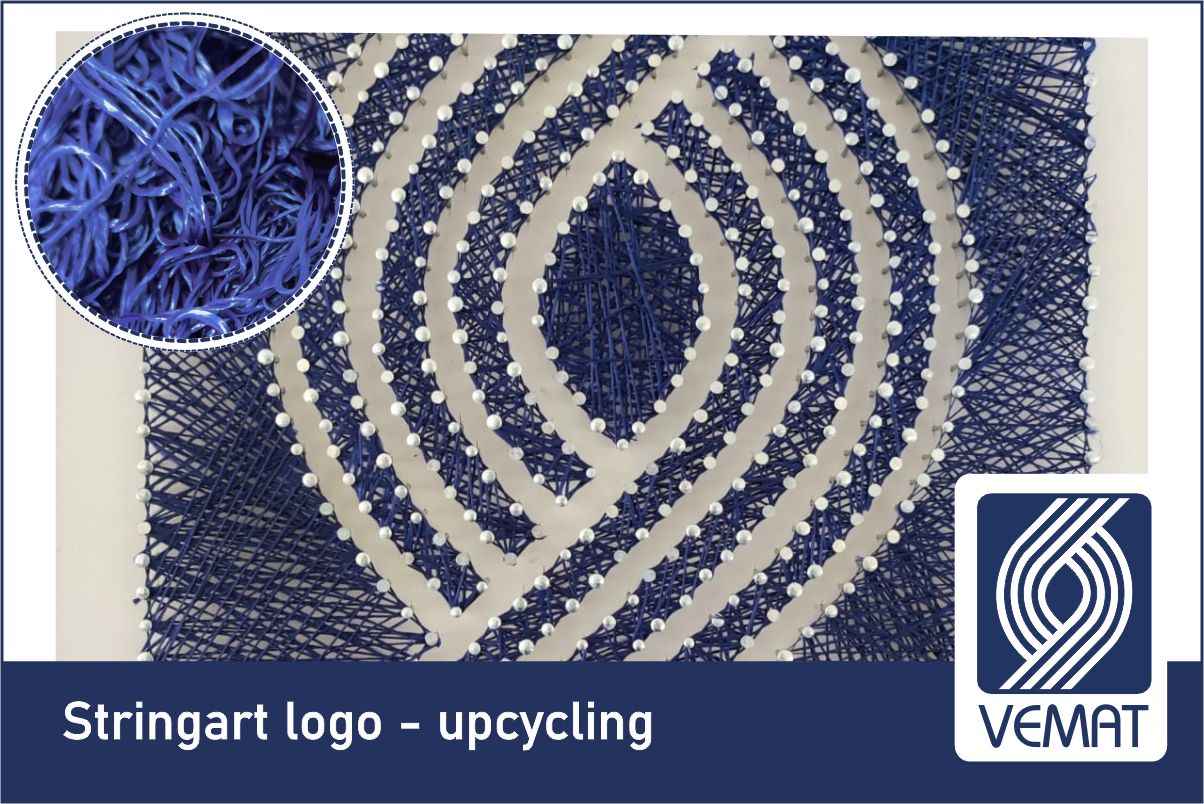 STRINGART logo VEMAT - upcycling - VEMAT